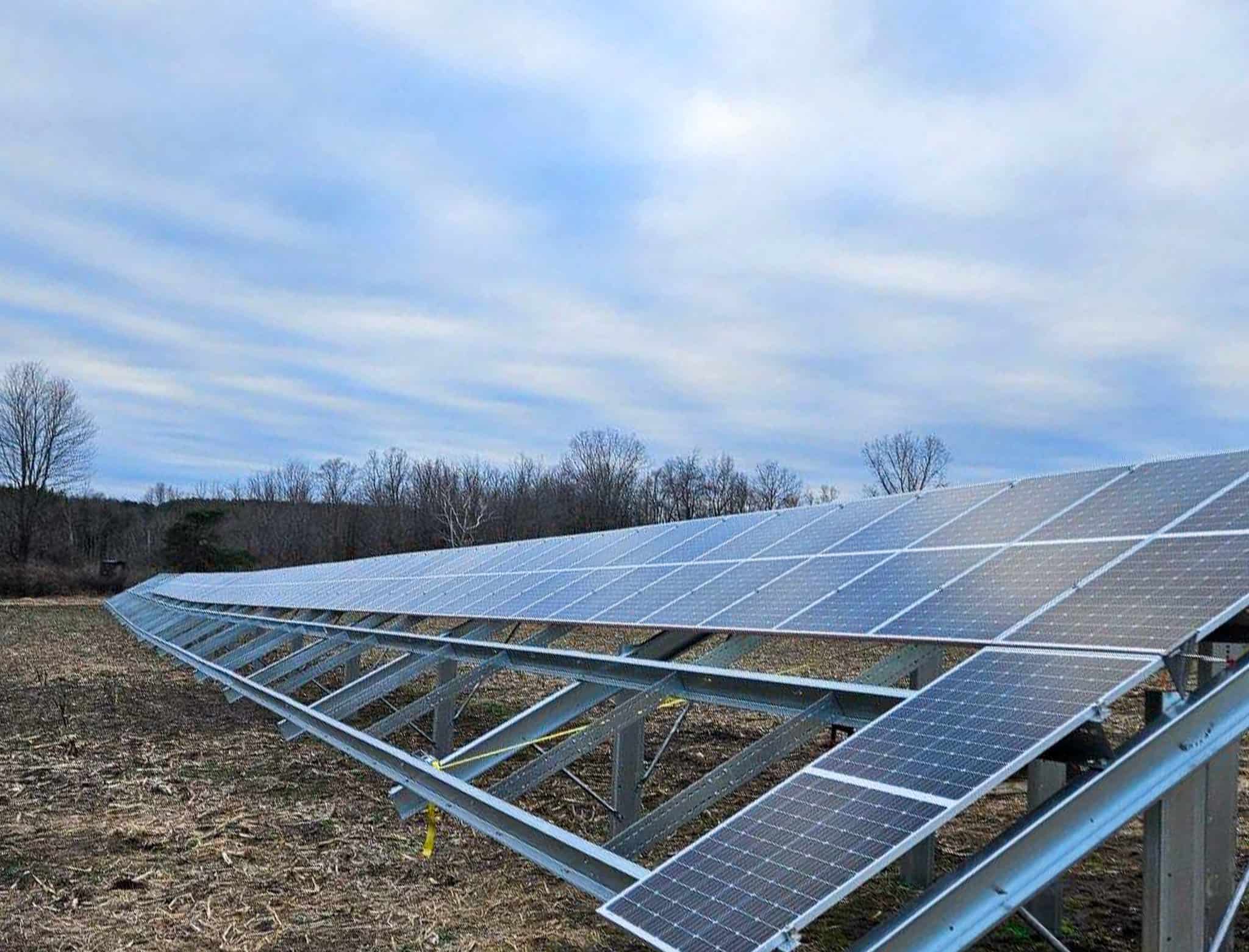 Carte Farms 2 - Solar Construction