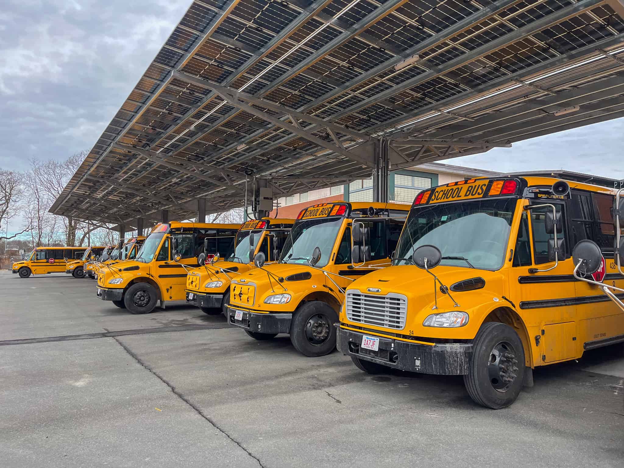 Hopkinton Bus Garage - Solar Construction
